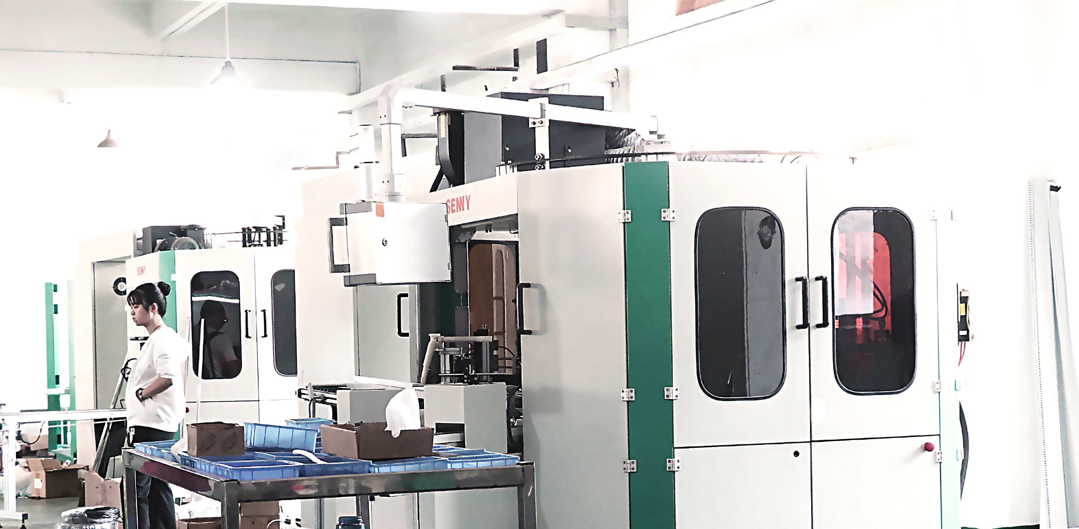 2-Color 4200pcs/Min CNC container Screen Printing Machine