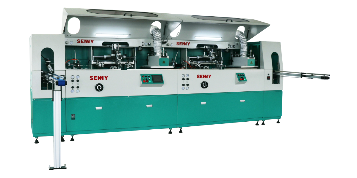 Automatic 1-8 Color 70 Pcs/Min Plastic Bottle UV Screen Printing Machine