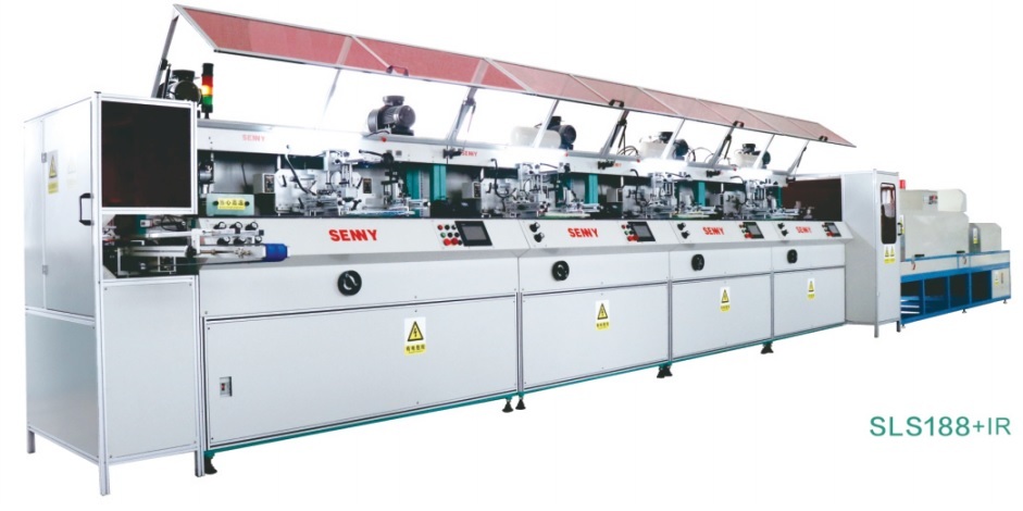 1-12 Colors 6000pcs/Hr Fully Automatic Screen Printing Machine For ...